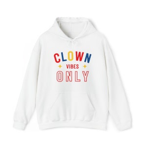 Clowncore Hoodie Clowncore Clothing Clown Core Kidcore Hoodie Clown ...