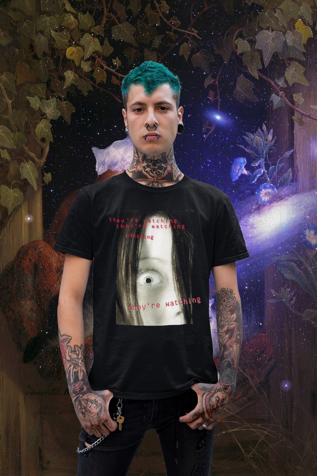 Weirdcore Clothing Vaporwave Shirt Weirdcore Clothes Horror Shirt Goth ...