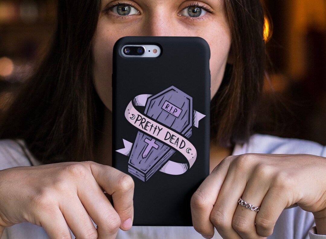 Pastel Goth Phone Case Pastel Halloween Pastel Grunge Horror Phone Case ...