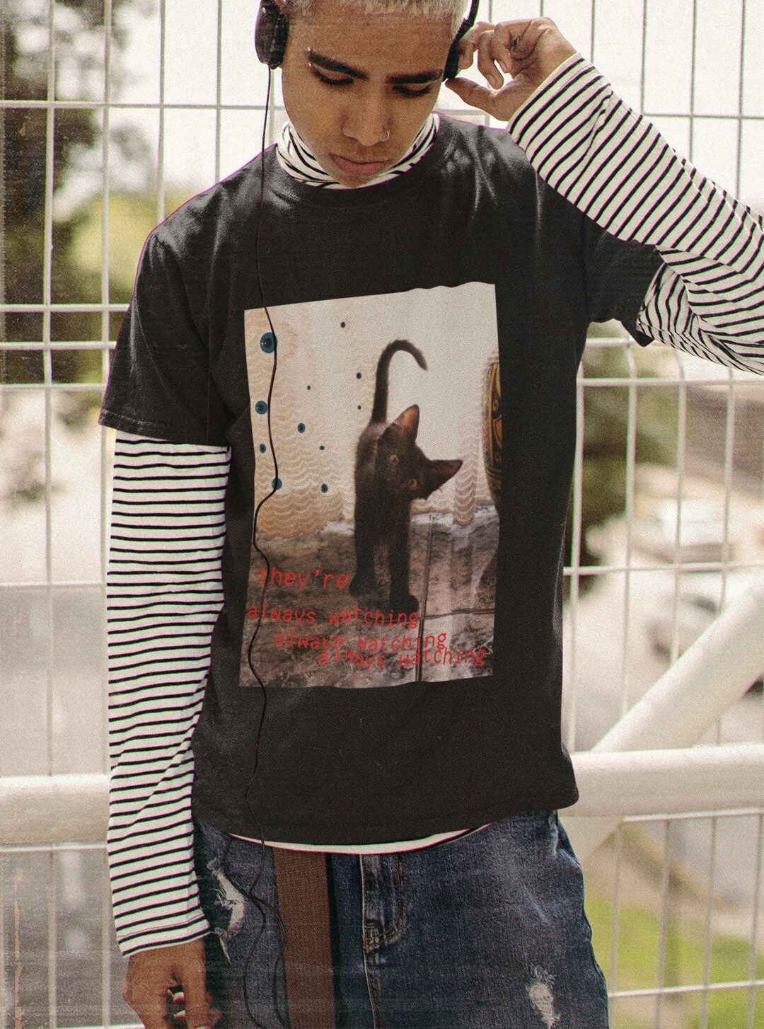 Weirdcore Clothes Vaporwave Shirt Weirdcore Clothing Horror Shirt Goth ...