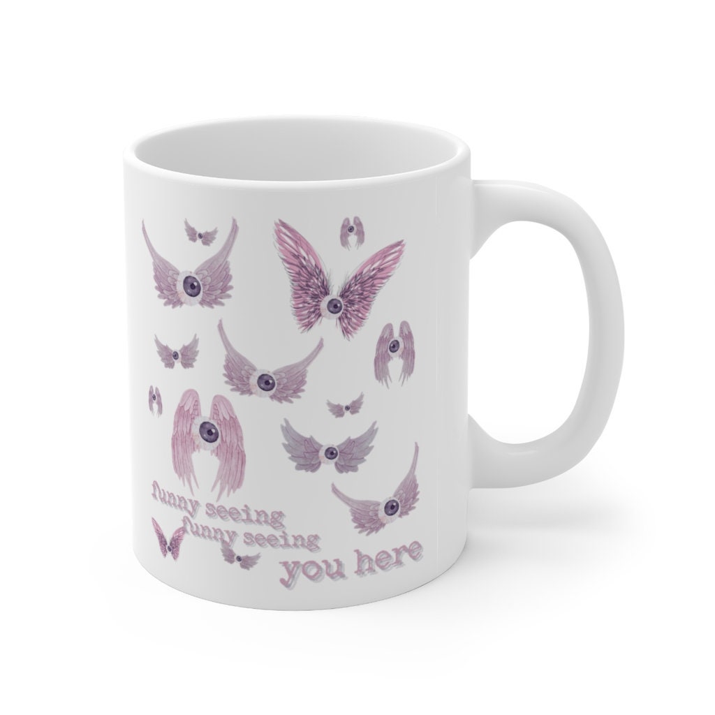 Weirdcore Mug Goth Cup Vaporwave Mugs Weirdcore Accessories Horror ...