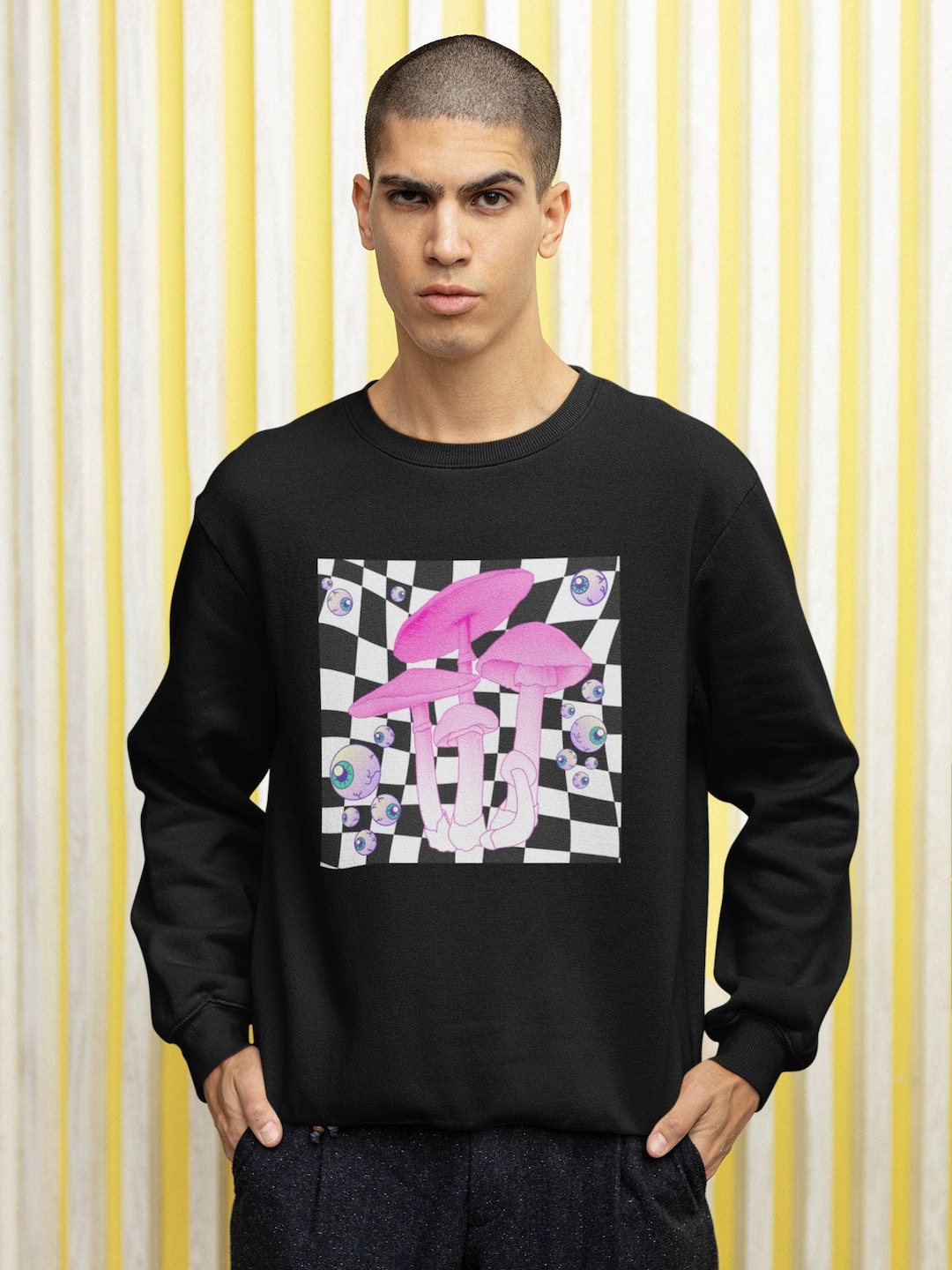 Dreamcore Weirdcore Clothes Mushroom Sweater Weirdcore Clothing ...