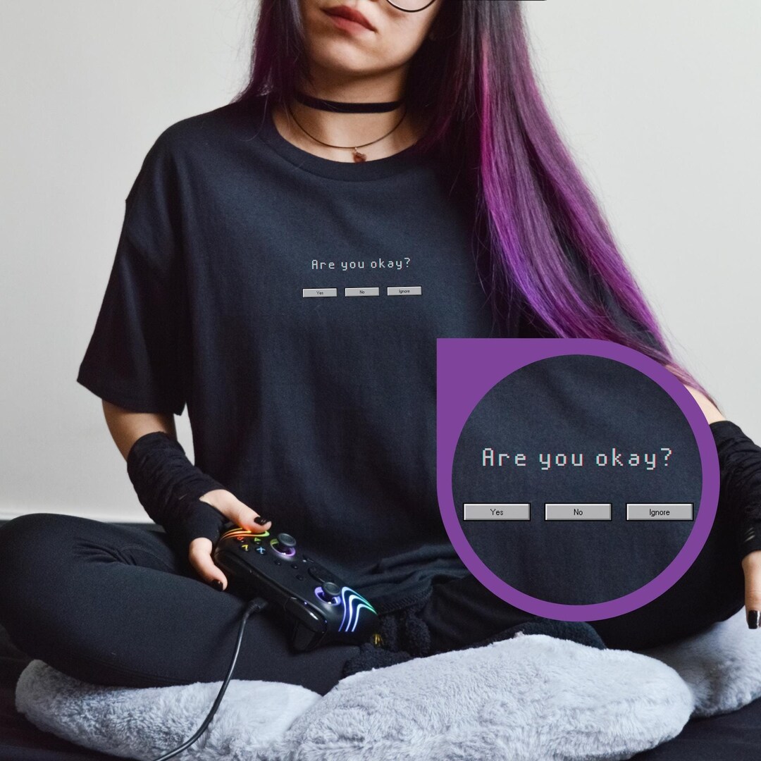 Techwear Cybercore Programmer Gift Cybergoth Weirdcore Clothes Goth ...