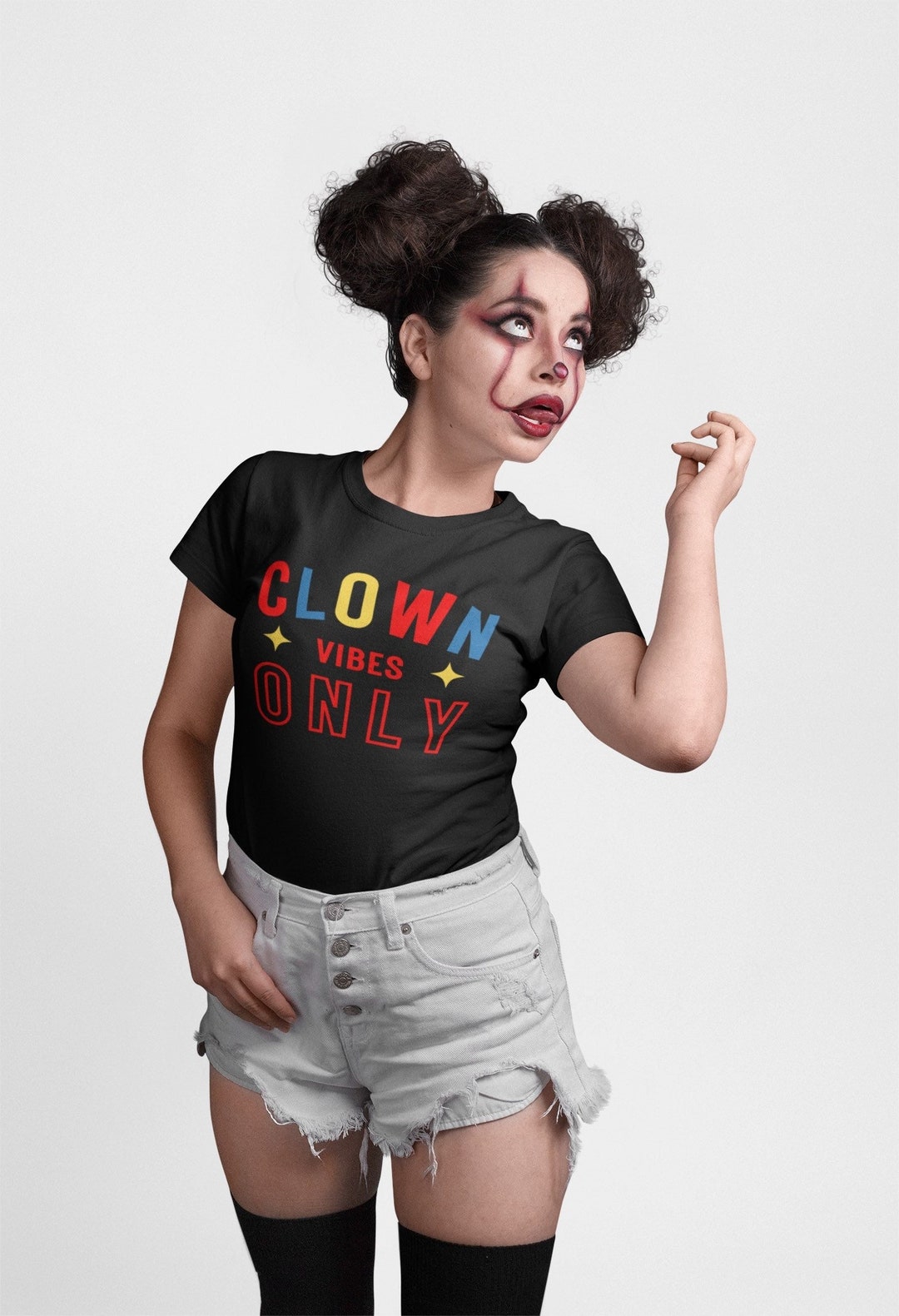 Clowncore Clothing Kidcore Clothing Clowncore Shirt Kitschy Clothing ...