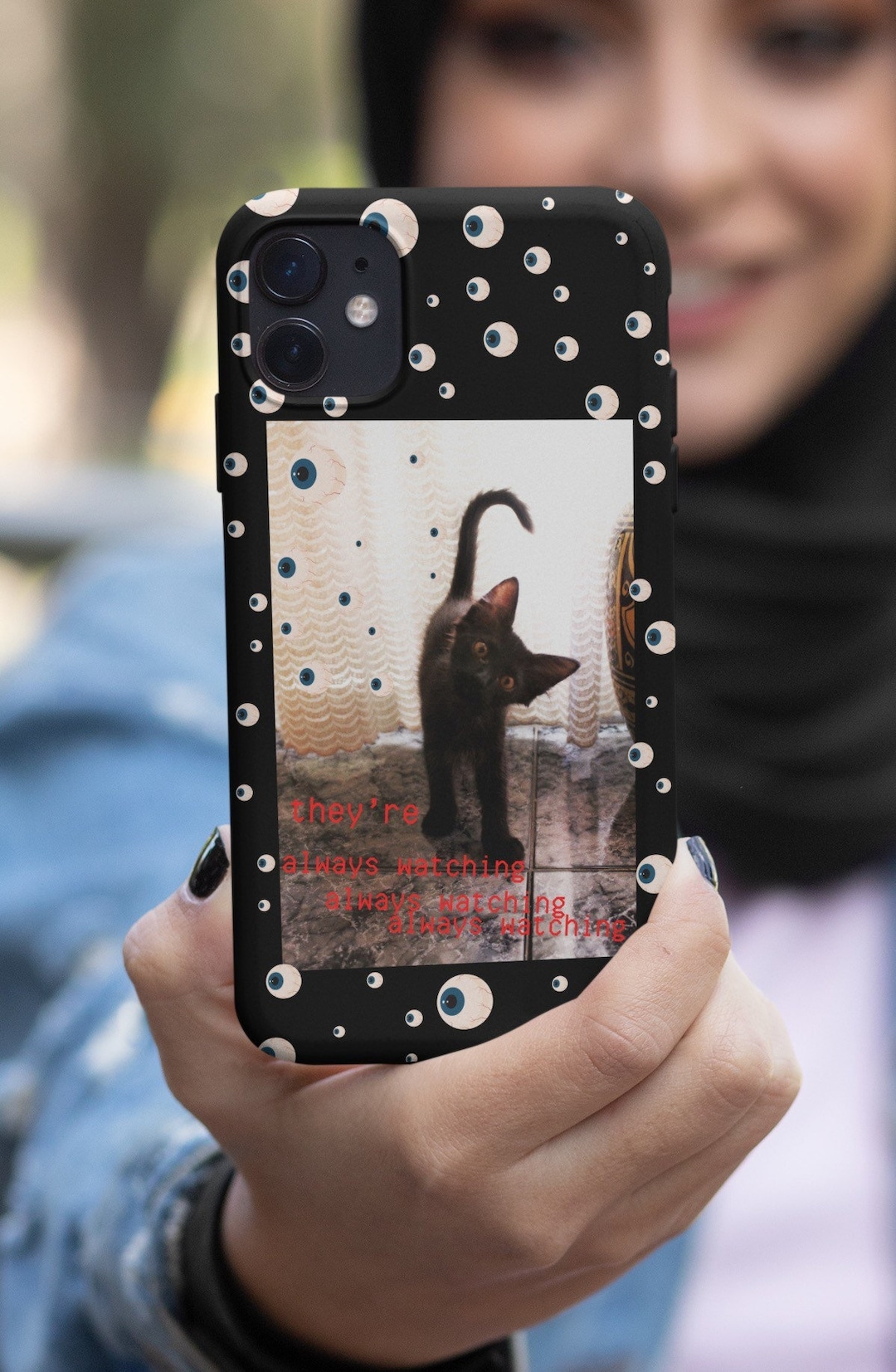 Weirdcore Goth Phone Case Weirdcore Accessories Vaporwave iPhone ...