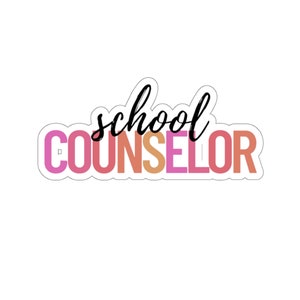 School Counselor Stickers Counselor Sticker Counselor Shirt Guidance ...