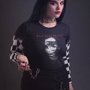 Weirdcore Clothing Vaporwave Shirt Weirdcore Clothes Horror Shirt Goth ...