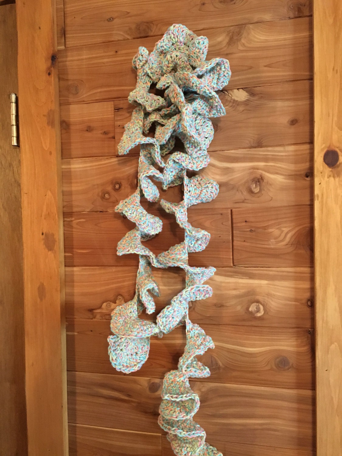 Continuous Heart Scarf Crochet Pattern Spiral Scarf Digital PDF ...