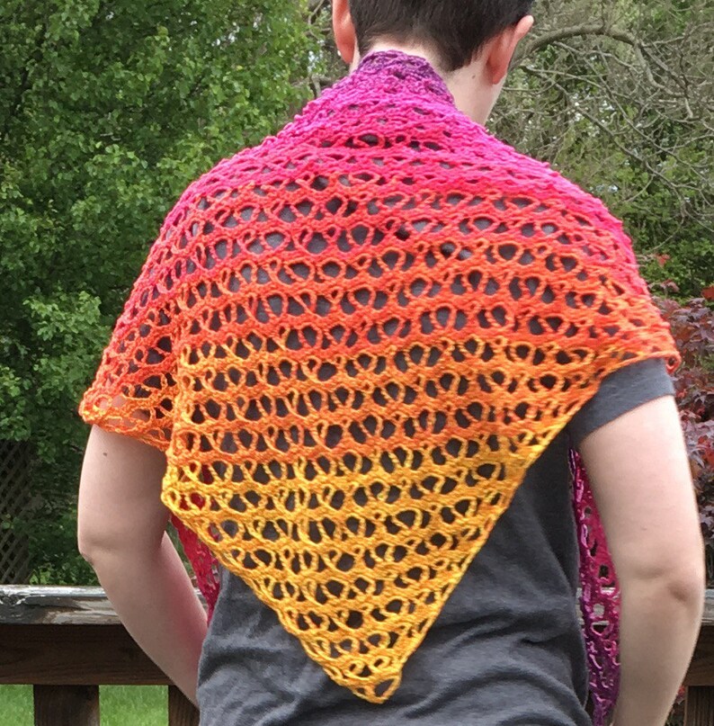 Hugs and Kisses Shawl Crochet Pattern PDF Download - Etsy