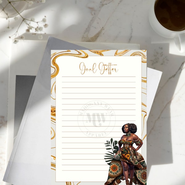 African American Notepad - Etsy