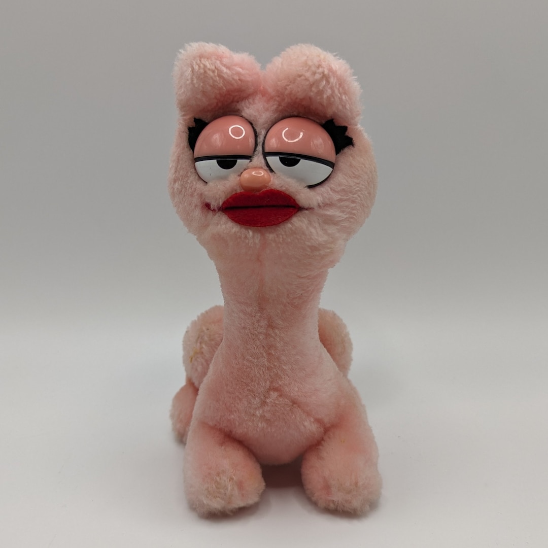 Vintage Garfield the Cat / Arlene Pink / Retro Stuffed Toy / Vintage ...