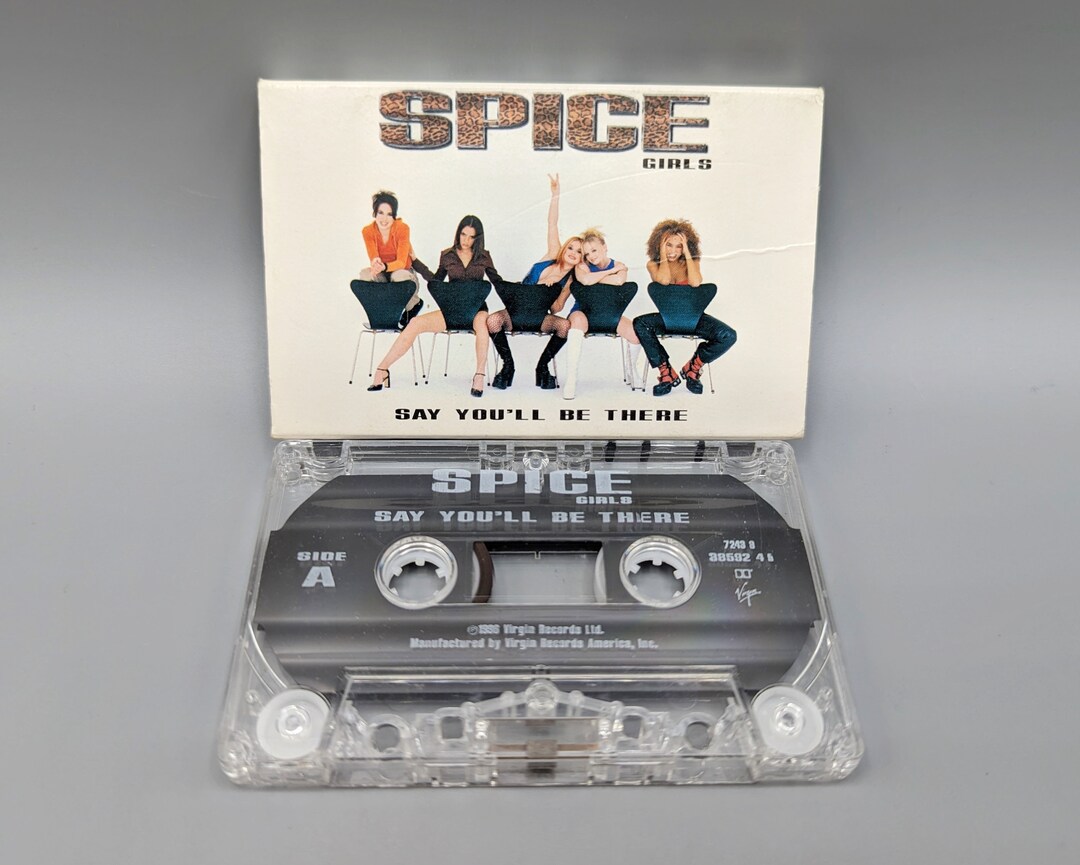 Spice Girls Say You'll Be There Single Cassette / Vintage Cassette Tape ...