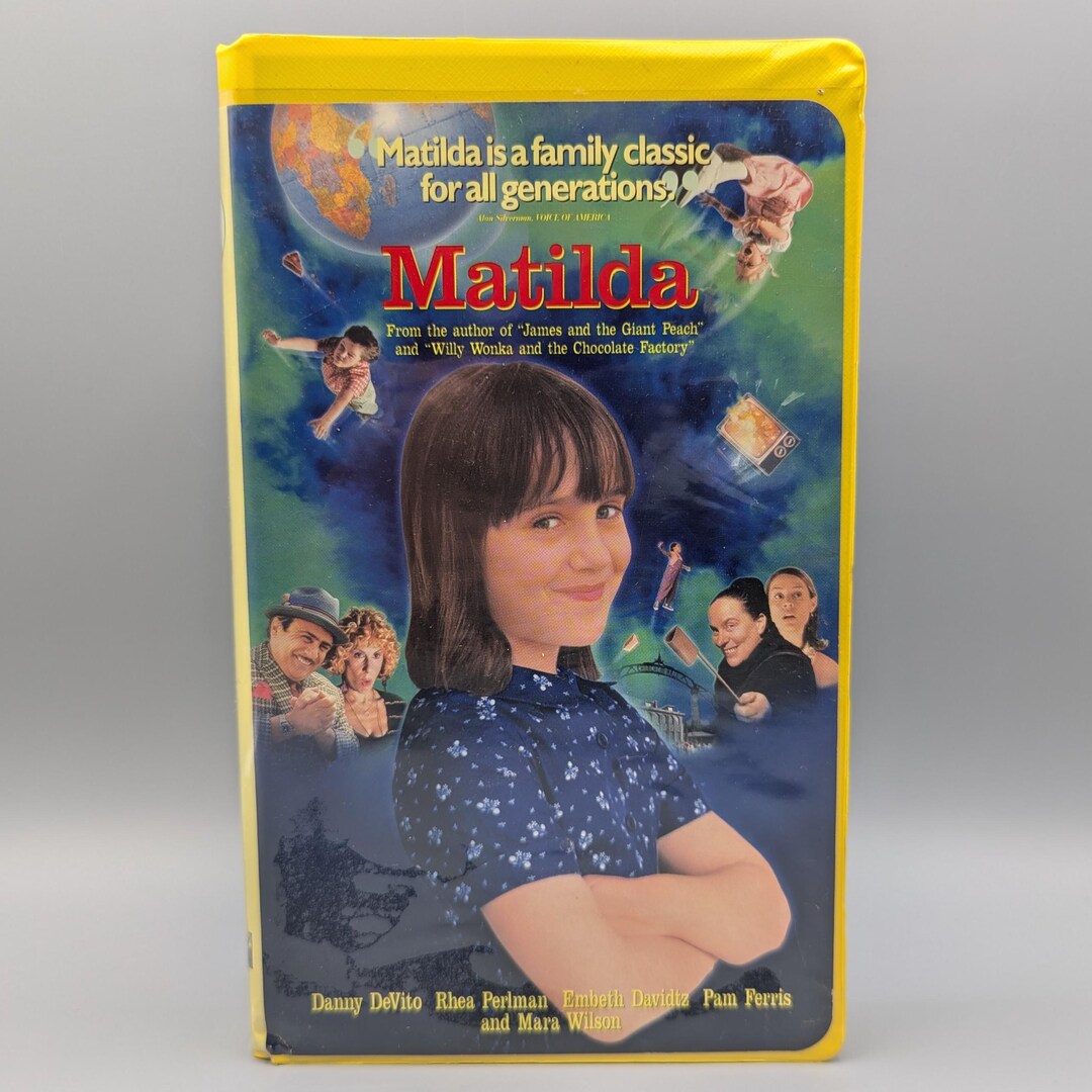 Matilda VHS / Vintage VHS Tapes / 1980s 80s / 1990s 90s - Etsy