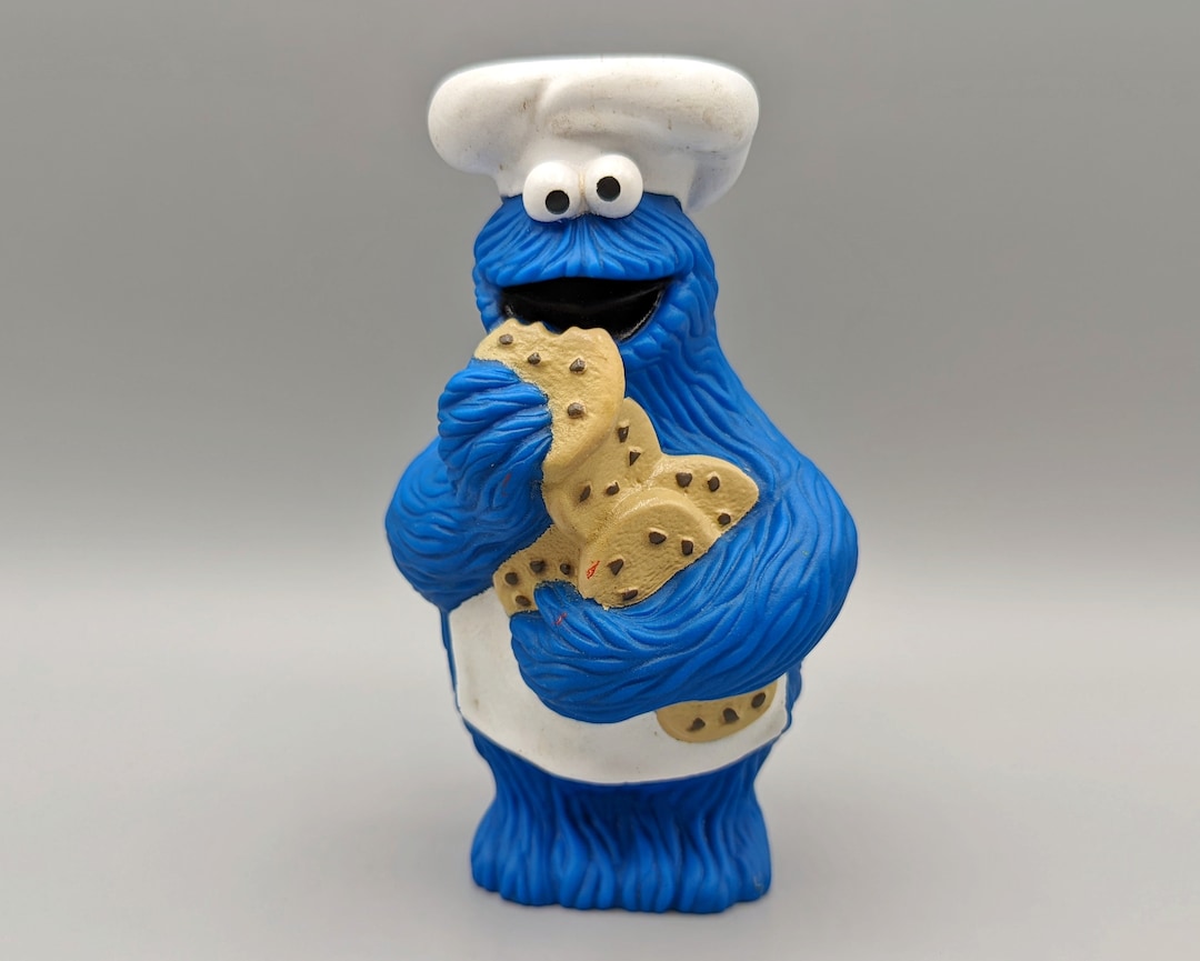 Vintage Cookie Monster Squeak Toy / 1990s 90s / Sesame Street - Etsy