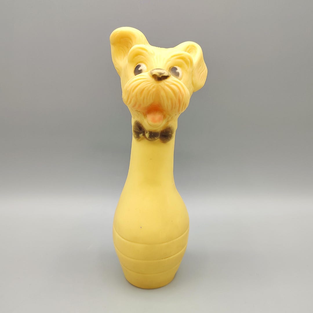 Vintage Scotty Puppy Dog Pin Squeaker Toy / Vintage Squeak Toy / 1960s ...
