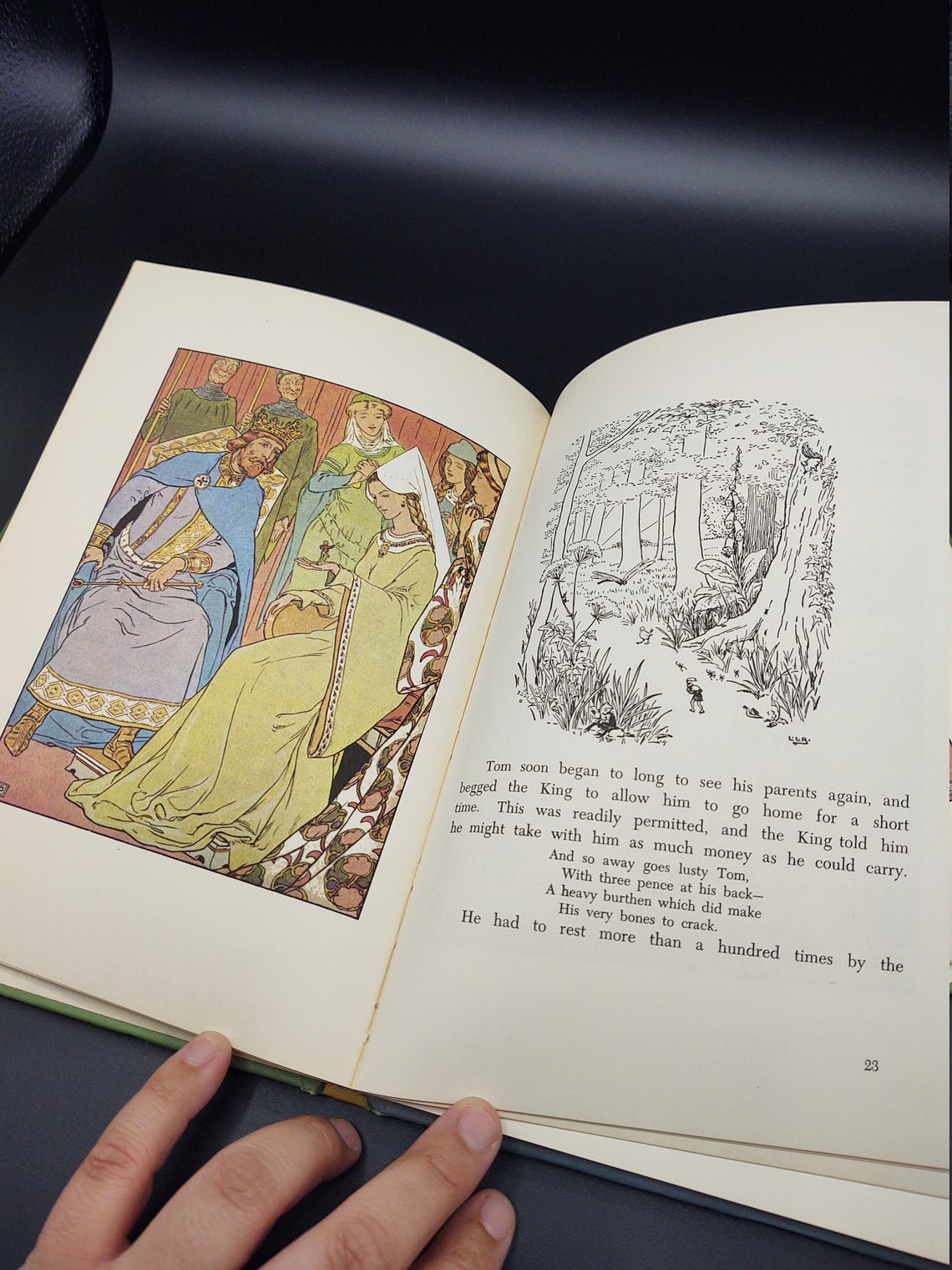 Tom Thumb and Other Favorites / A Treasury of Nursery Rhymes / - Etsy