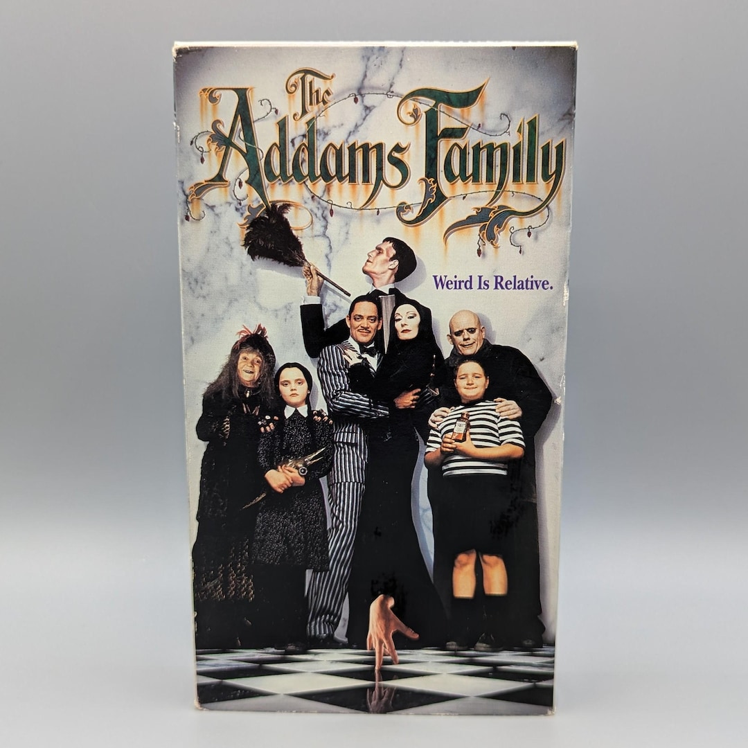 The Addams Family VHS / Vintage Video VHS Tape / Retro Movie Film ...