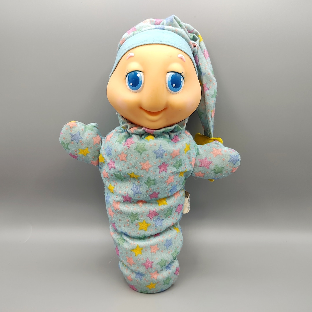 1988 Vintage GLOWORM / Retro Stuffed Toy Glow Worm 1980s 80s / Glo Worm ...