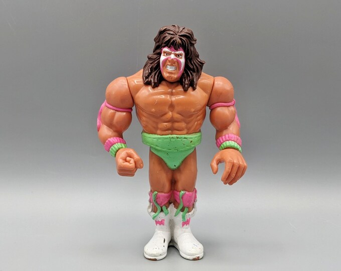 The Ultimate Warrior 1990 Wrestling Figure WWE WCW Action Figure ...
