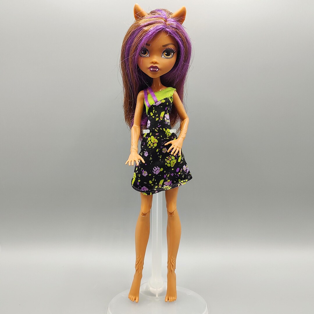 Vintage Monster High Doll / Retro Fashion Doll / G2 Reboot Clawdeen ...