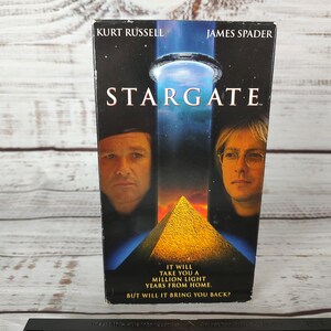 Stargate VHS / Vintage Video VHS Tape / Retro Movie Film / 1990s 90s ...