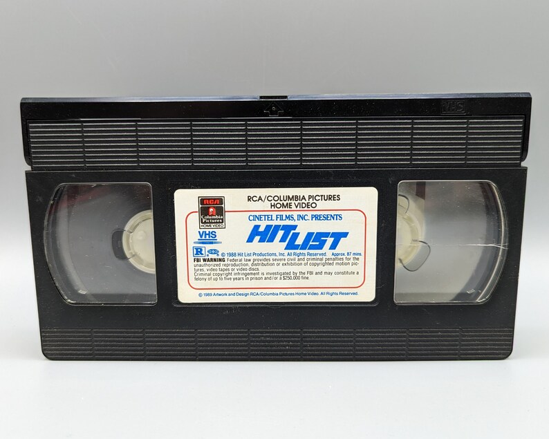 Hit List VHS Jan-michael Vincent Lance Henriksen VHS / Vintage - Etsy