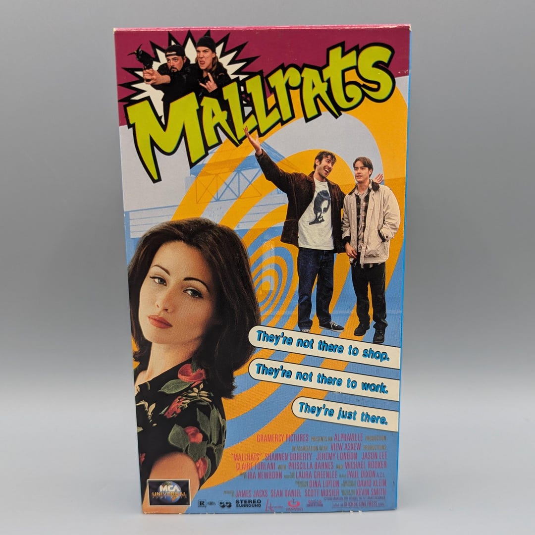 Mallrats Mall Rats VHS / Vintage Video VHS Tape / Retro Movie Film ...