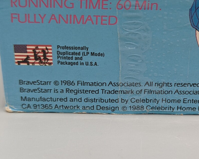 Brave Starr Animation Cartoon VHS / Vintage Video VHS Tape / - Etsy
