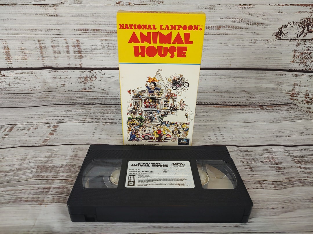 National Lampoon's Animal House VHS / Vintage Video VHS Tape / Retro ...