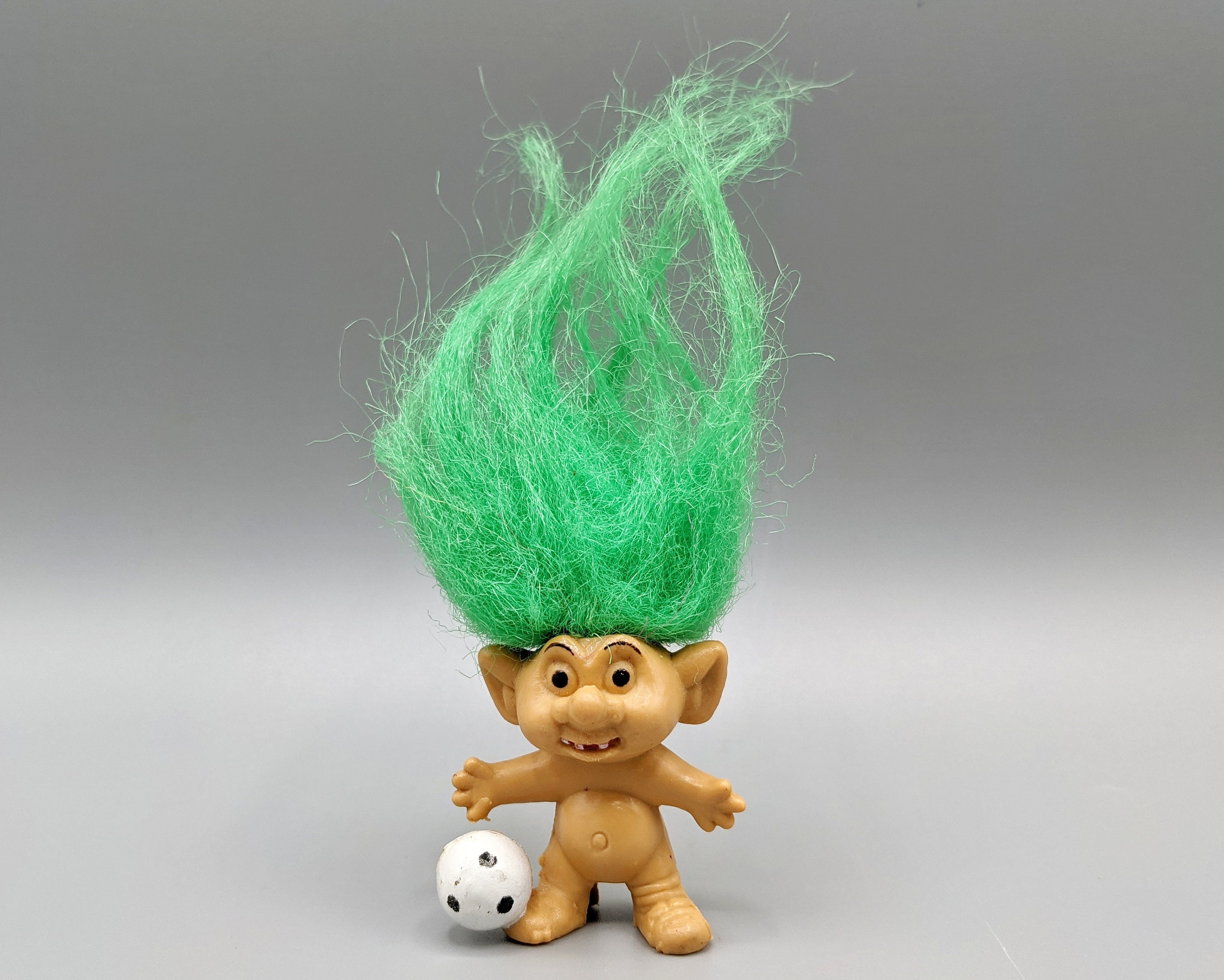 Vintage Troll Lápiz Topper / Retro Troll / Pelo verde / 1990s - Etsy España