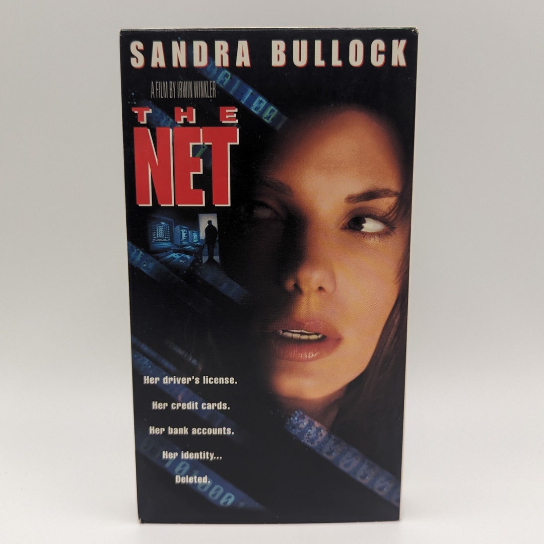 Sandra Bullock the Net VHS / Vintage Video VHS Tape / Retro Movie Film ...