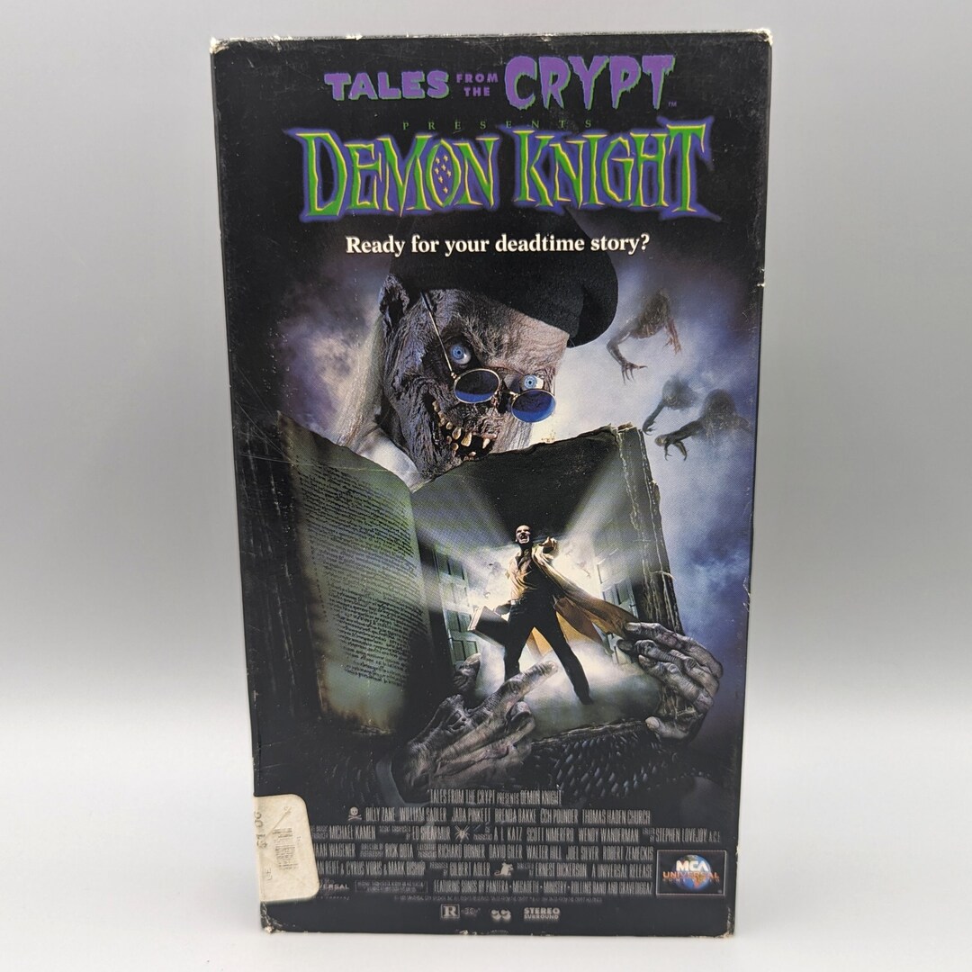 Tales From the Crypt Demon Knight VHS / Vintage Video VHS Tape - Etsy