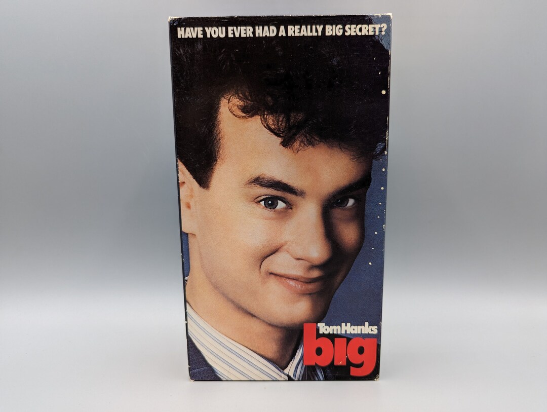 Tom Hanks Big VHS / Vintage VHS Tapes / 1980s 80s / 1990s 90s - Etsy