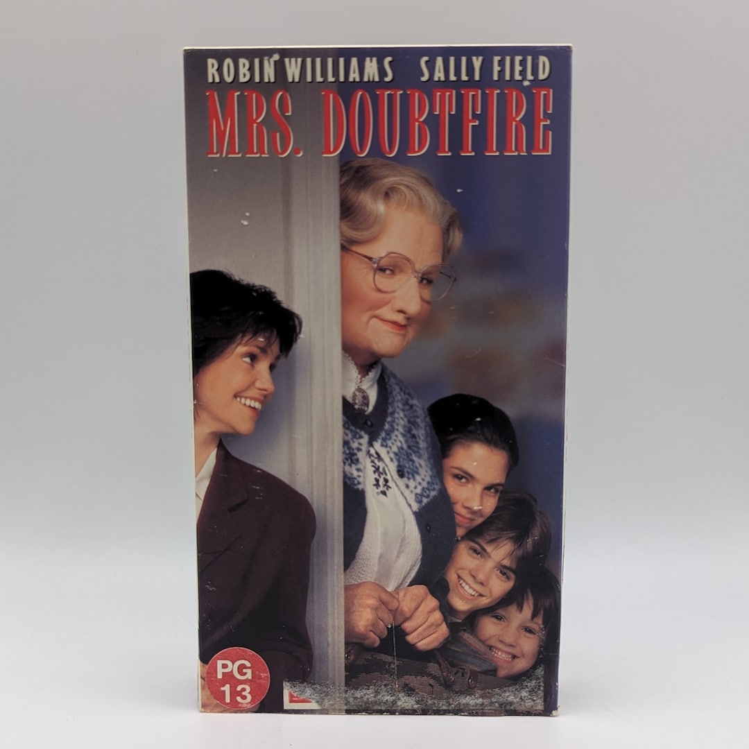 Mrs. Doubtfire VHS / Video VHS Tape / Movie Film / 1980s 80s 1990s 90s ...