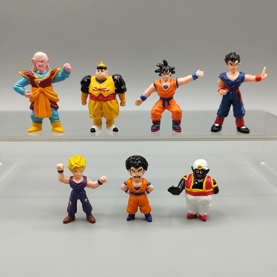 Vintage Dragonball Z PVC Figurine / Small Mini DBZ Figure / 1990s 90s ...