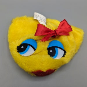 Vintage Ms. Pacman Miss Mrs. Hand Puppet Commonwealth 1982 / 1980s 80s ...