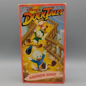 Ducktales Daredevil Ducks VHS / Vintage Video VHS Tape / Retro Cartoon ...