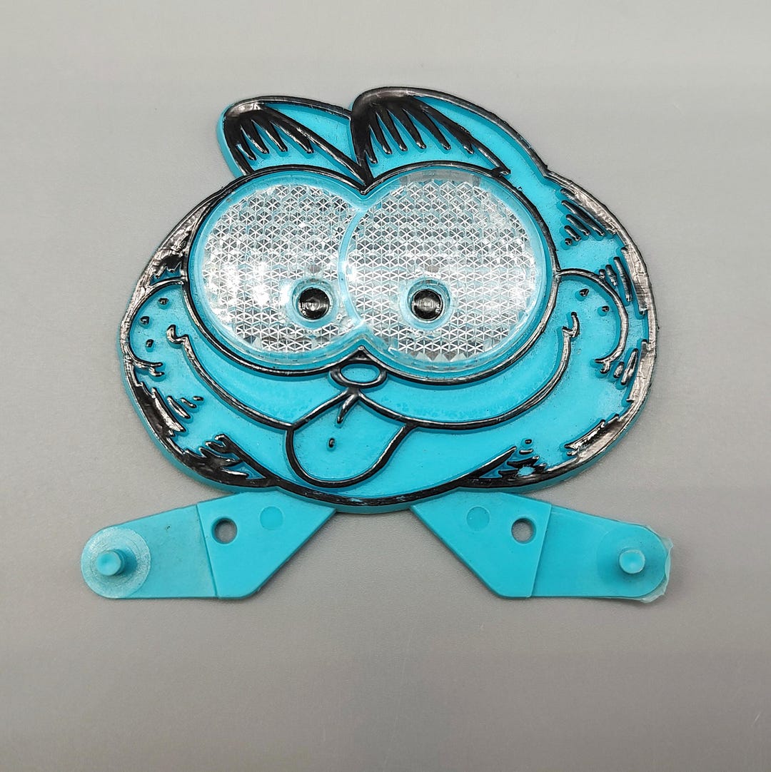 1978 Garfield Bicycle Spoke Reflector / Vintage Garfield the Cat Bike ...