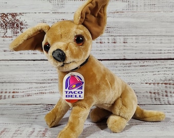 Vintage Taco Bell Chihuahua / Stuffed Toy Dog / Plush / 1990s 90s - Etsy