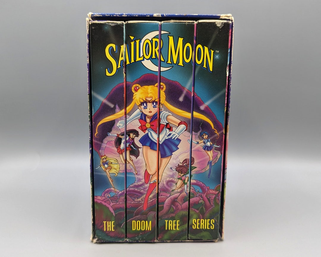 Sailor Moon the Doom Tree Series 4 VHS Box Set 1995 Volume 1-4 - Etsy