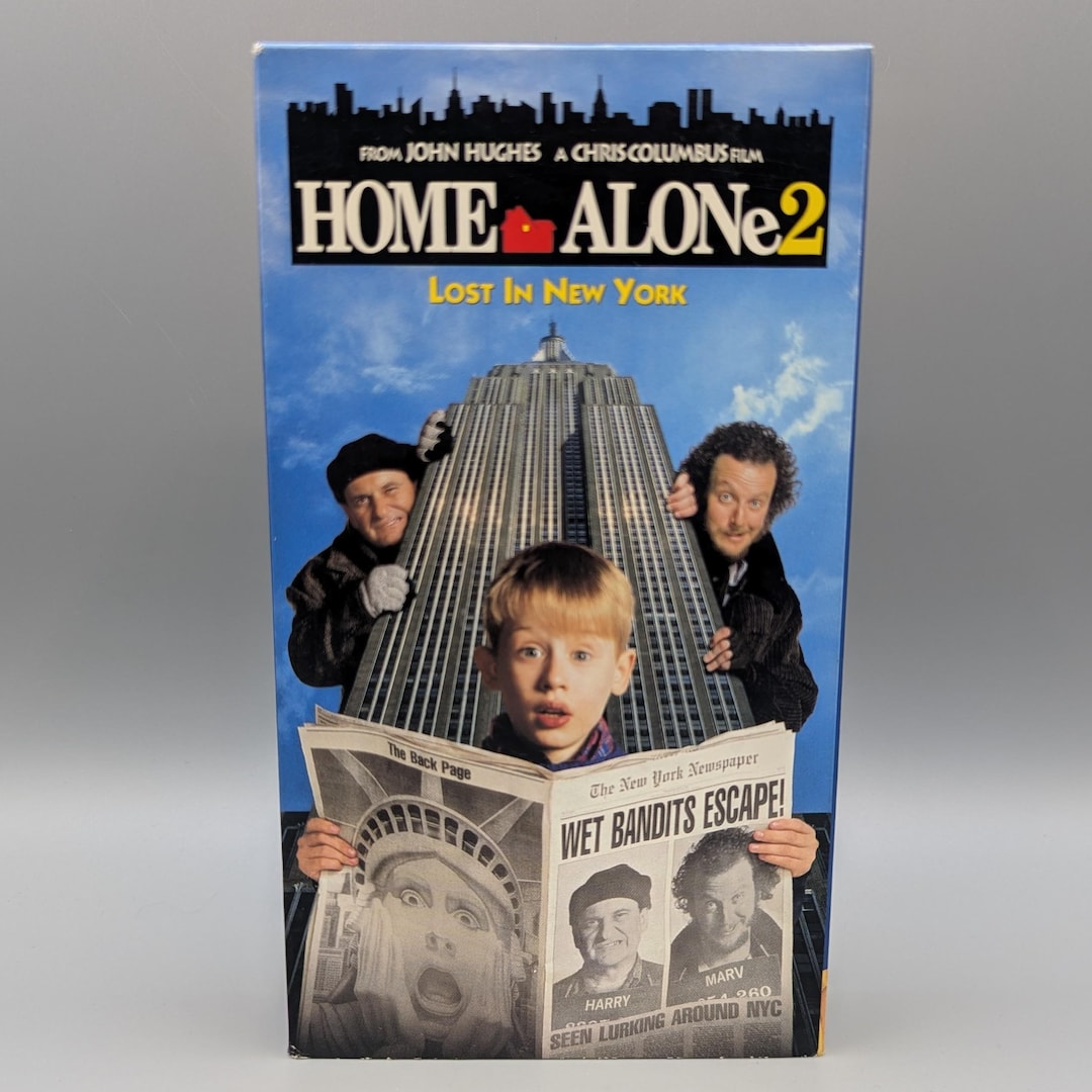 Home Alone 2 VHS / Vintage Video VHS Tape / Retro Movie Film / 1990s ...