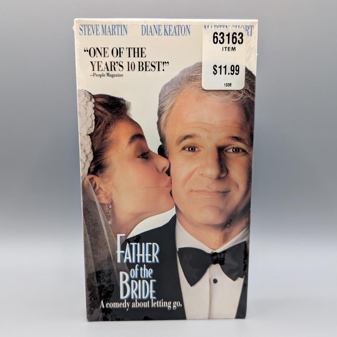 Father of the Bride VHS Sealed / Vintage VHS Tapes / 1980s 80s / 1990s ...