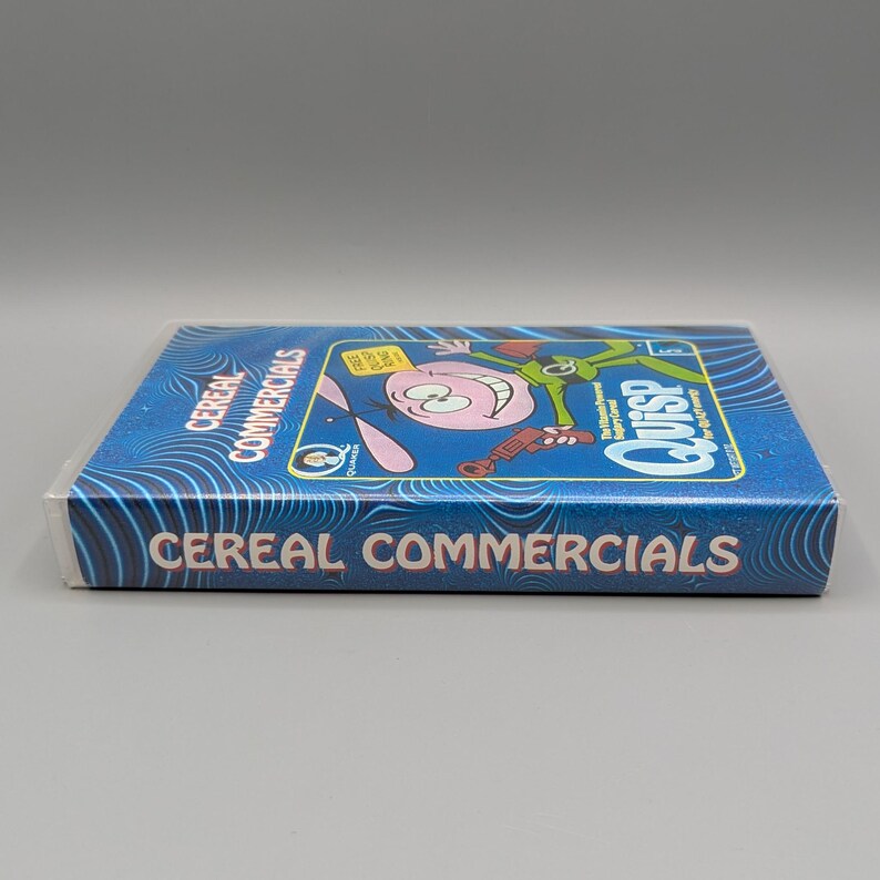 Cereal Commercials Quisp VHS / Vintage Video VHS Tape / Retro Movie ...
