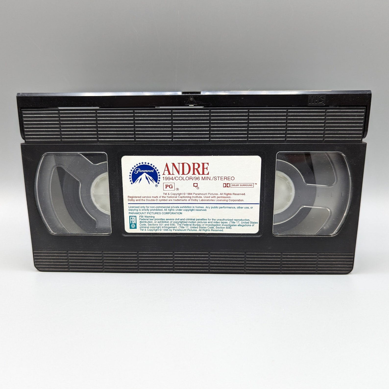 Andre Seal VHS / Vintage Video VHS Tape / Retro Movie Film / 1980s 80s ...