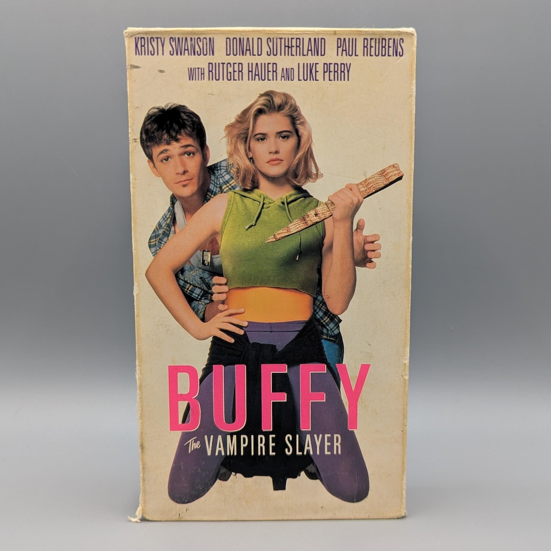 Buffy the Vampire Slayer VHS / Vintage Video VHS Tape / Retro Movie ...
