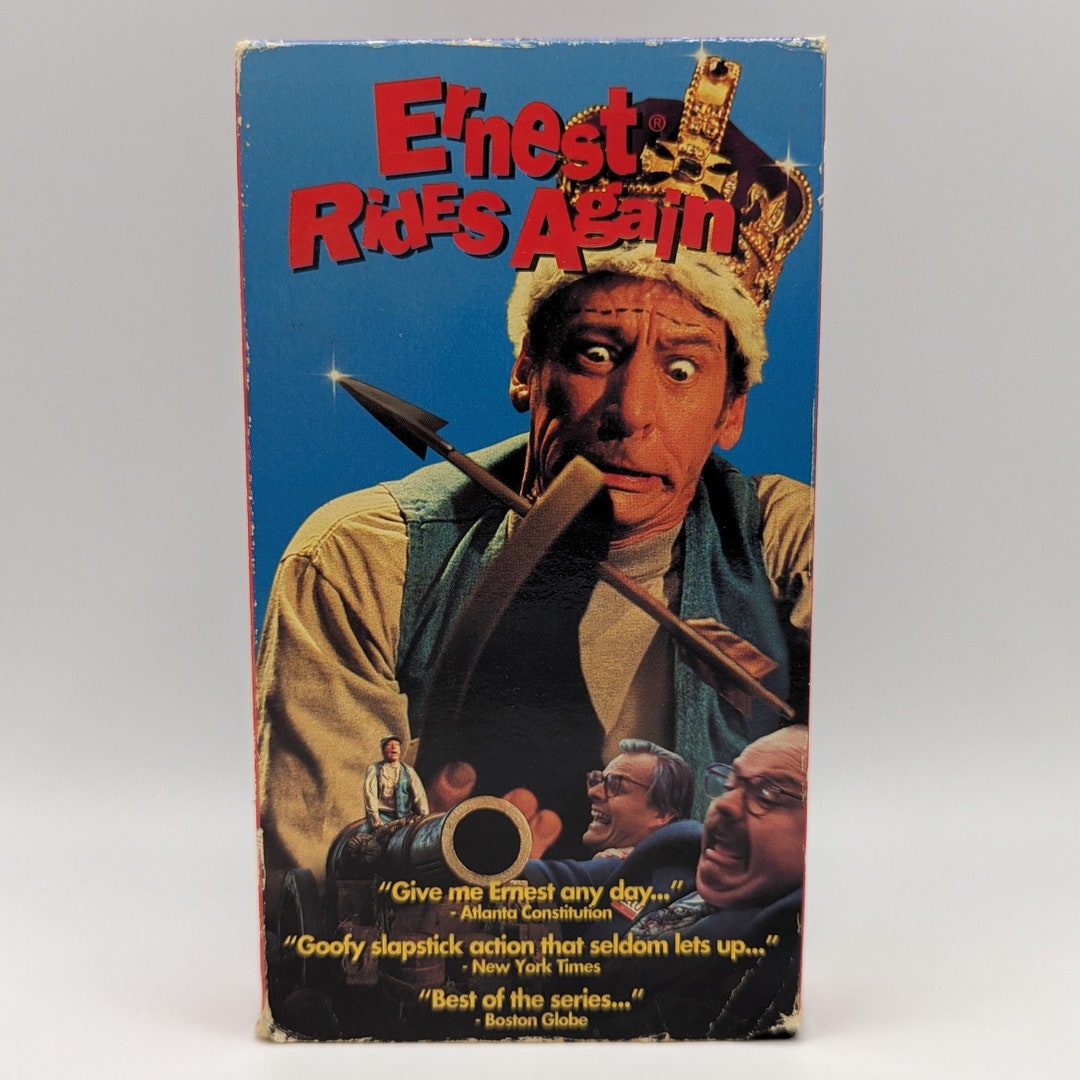 Ernest Rides Again VHS / Vintage Video VHS Tape / Retro Movie Film ...