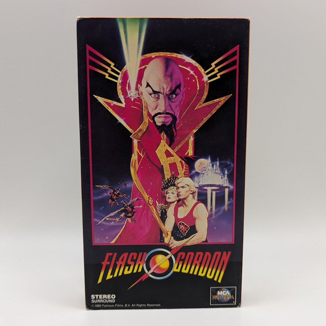 Flash Gordon / Vintage Video VHS Tape / Retro Movie Film / 1980s 80s ...