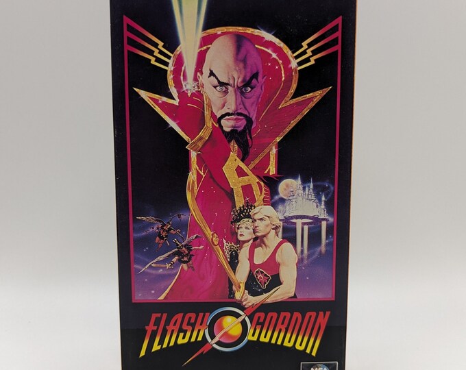 Flash Gordon / Vintage Video VHS Tape / Retro Movie Film / 1980s 80s ...