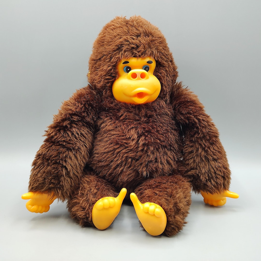 Vintage Conga Stuffed Monkey / Gorilla / 1990s 90s / 1980s 80s / Retro ...