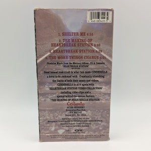 Heartbreak Station Video by Cinderella Band VHS 1991 Polygram Video ...